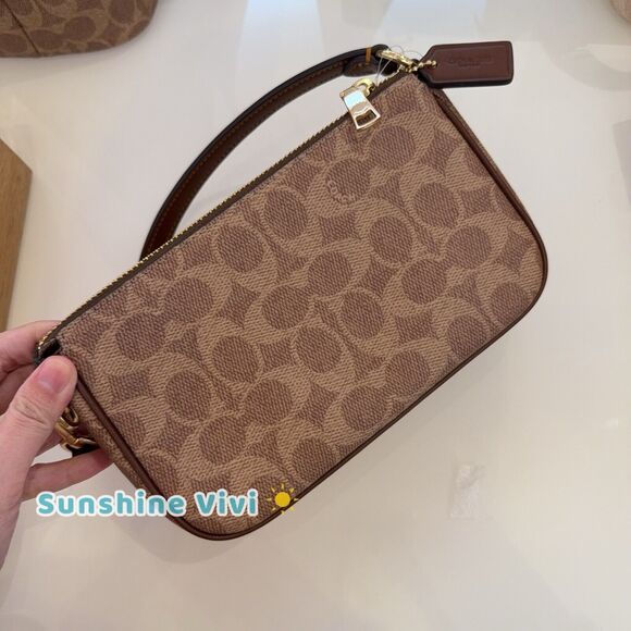 Coach | Bags | Nwt Coach Hand Bag Cw426 Nolita 9 In Signature Canvas ...